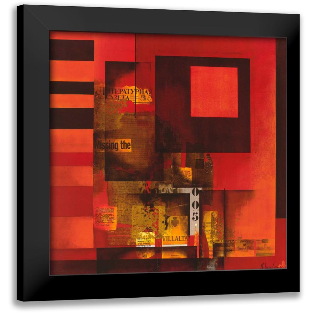 Oudkerk, Marie-Louise 15x15 Black Modern Framed Museum Art Print Titled ...