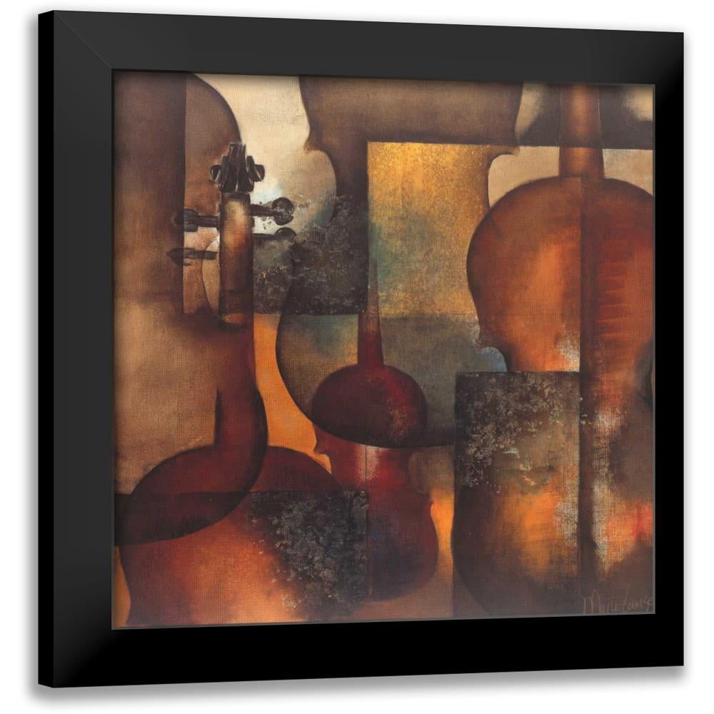 Oudkerk, Marie-Louise 20x20 Black Modern Framed Museum Art Print Titled ...