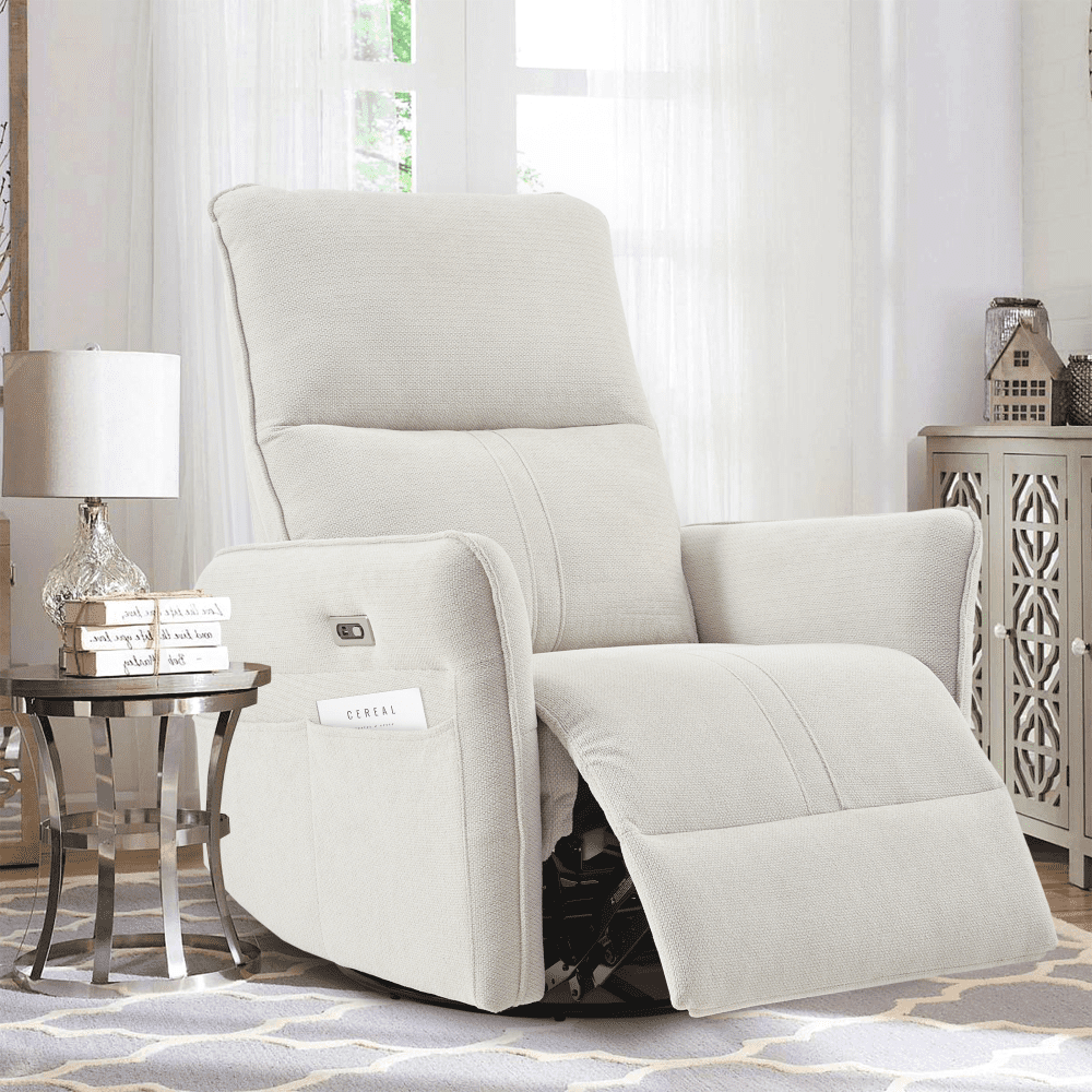 Oufan 270° Power Swivel Rocker Recliner, Comfortable Nursery Rocking ...