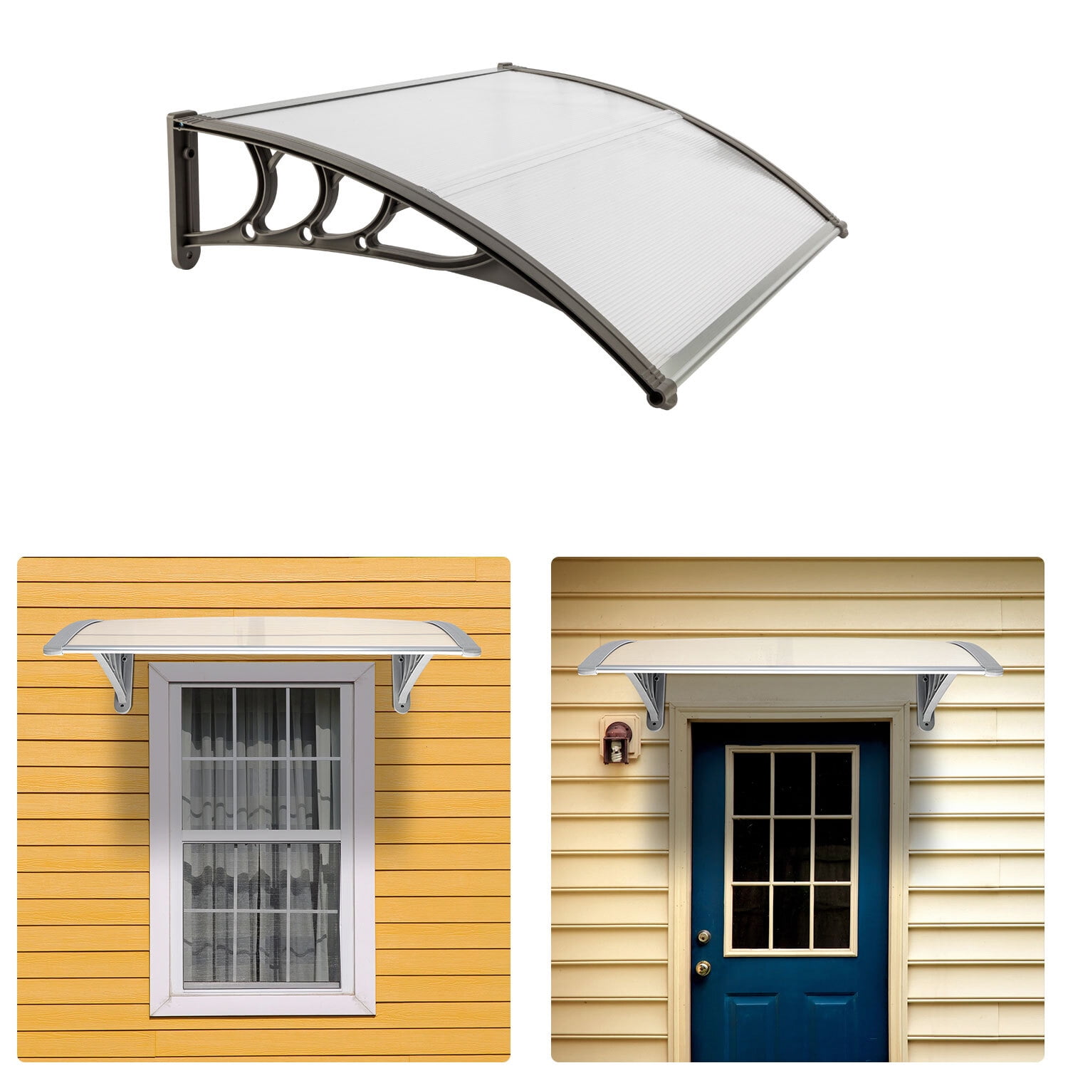 Oufan HT-100 x 80 Household Application Door & Window Rain Cover Eaves ...