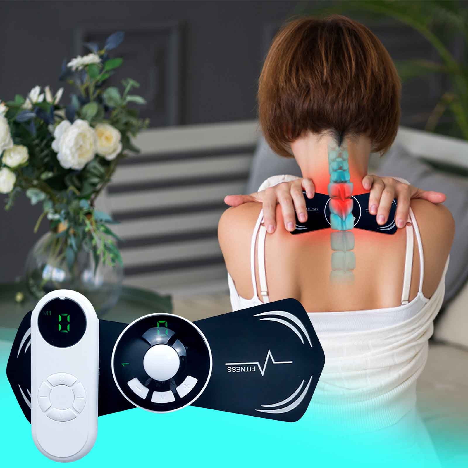 OugPiStiyk Mini Massager for Muscles, Charging Belt Remote Control ...