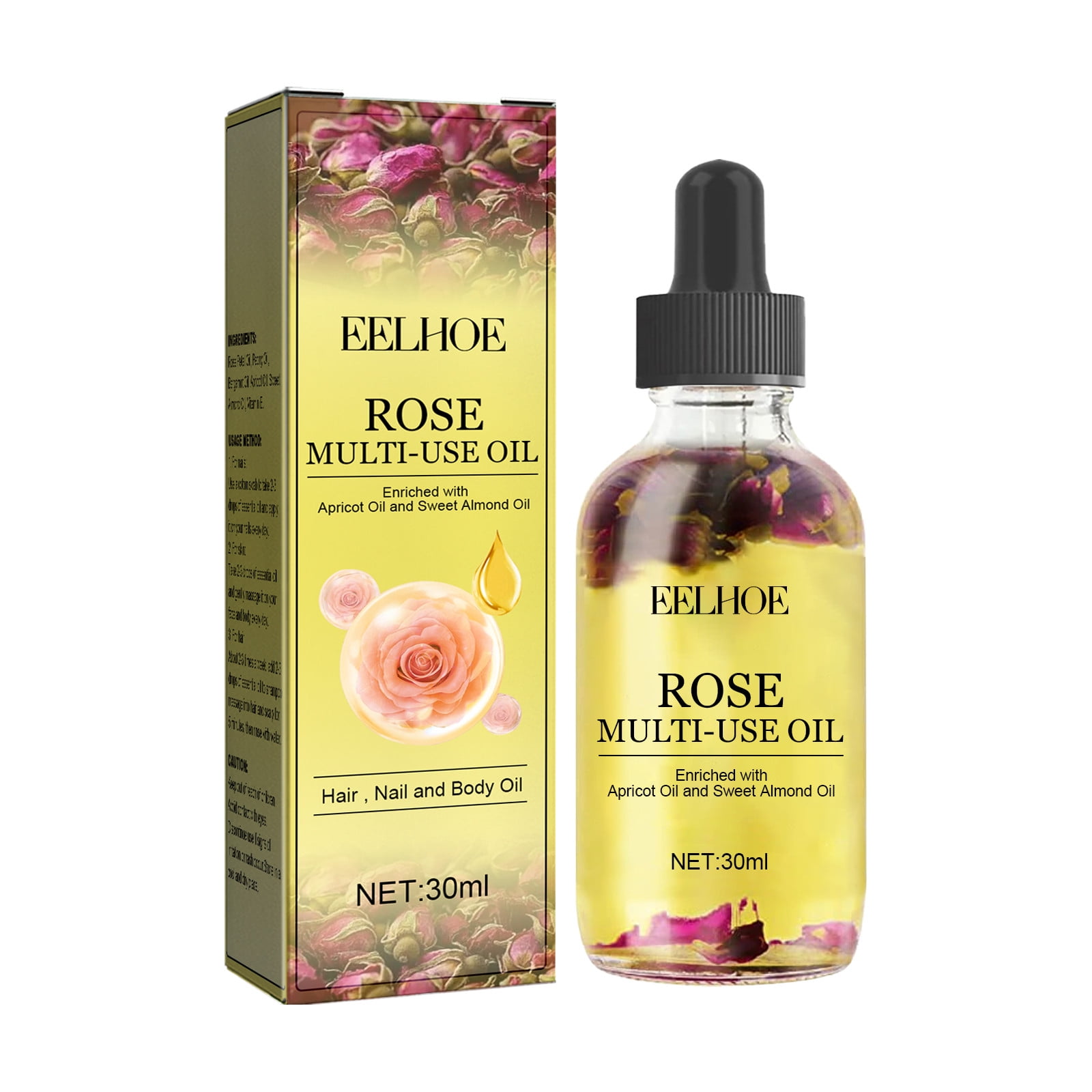 OugPiStiyk Serum for Face Anti Aging, Rose Essential Oil, A Versatile Rose Oil That Moisturizes ...