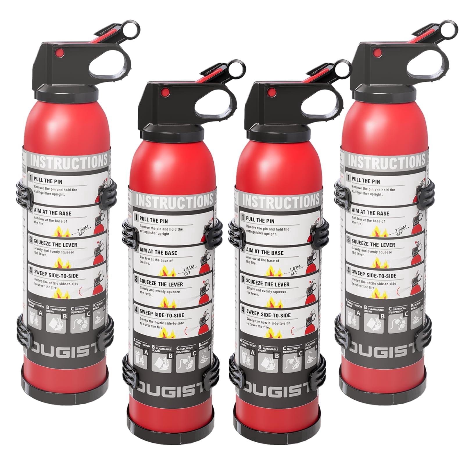 Ougist Dry Stop Fire Extinguishing Spray for Home & Car, 600g Portable ...