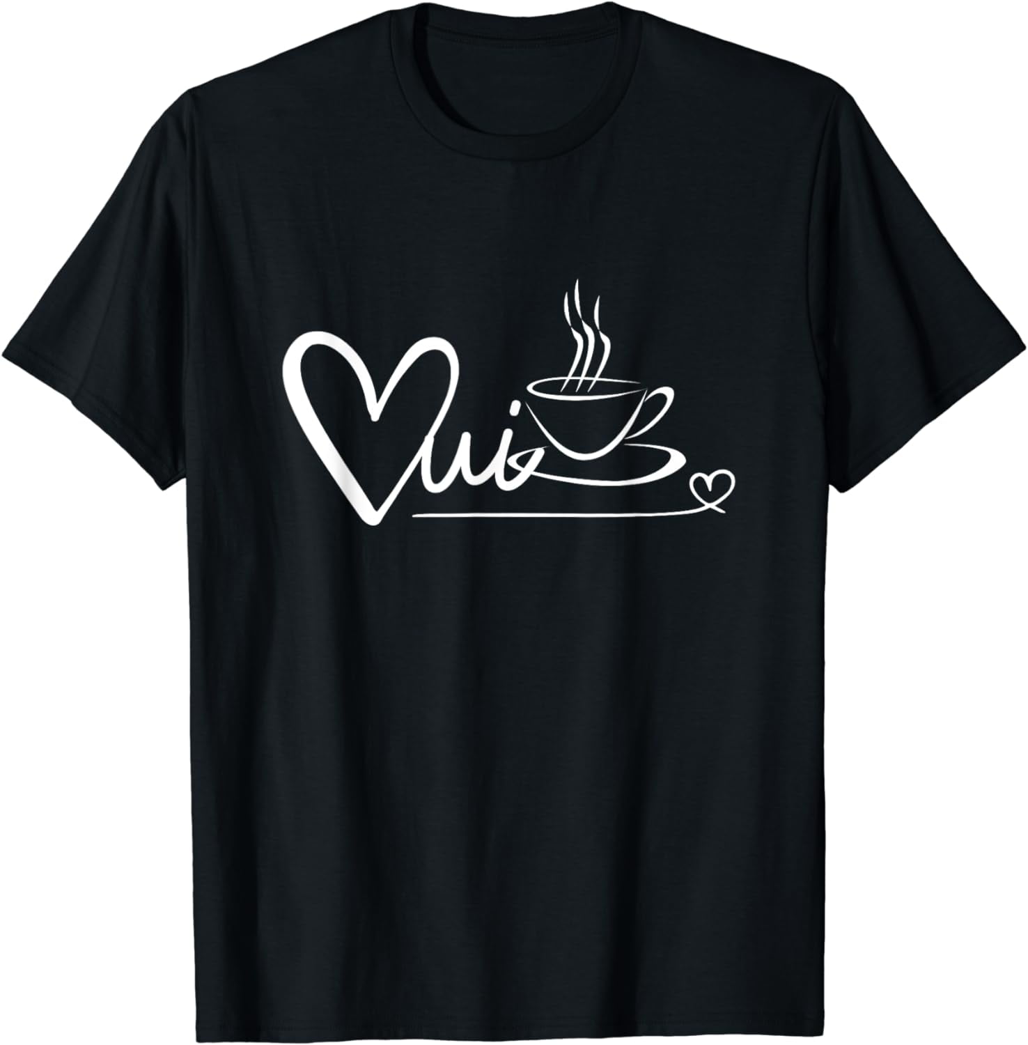 Oui French Cafe Coffee Paris Souvenir France Trip T-Shirt - Walmart.com