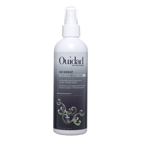 Ouidad No Sweat Post-Workout Mist, 8.5 Oz - Absorbs Sweat, Odor ...