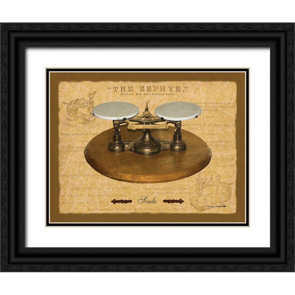 Ouimette, Gene 32x26 Black Ornate Wood Framed with Double Matting Museum Art Print Titled ...