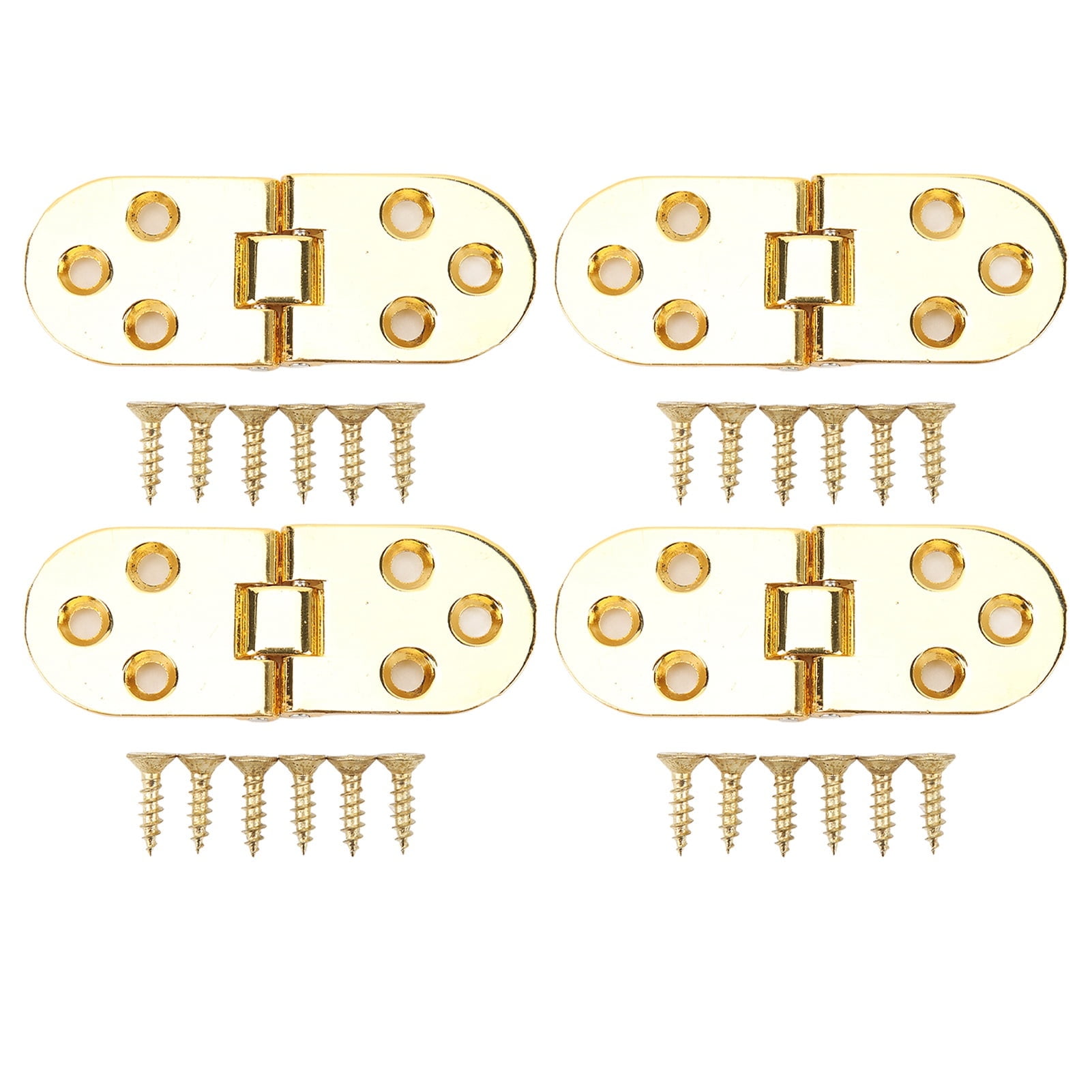Ouitble 4 Sets 180 Degree Flap Hinges, Metal 180 Degree Folding Flip ...