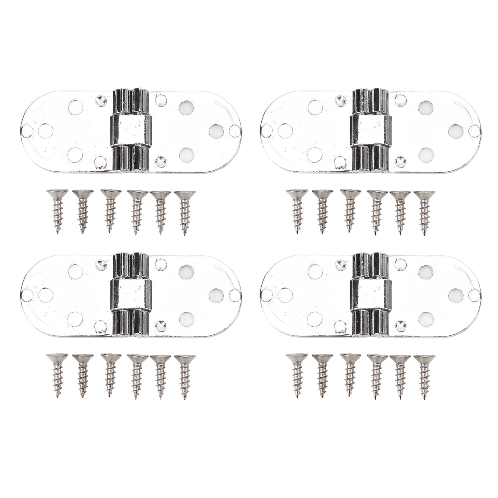Ouitble 4 Sets 180 Degree Flap Hinges, Metal 180 Degree Folding Flip ...