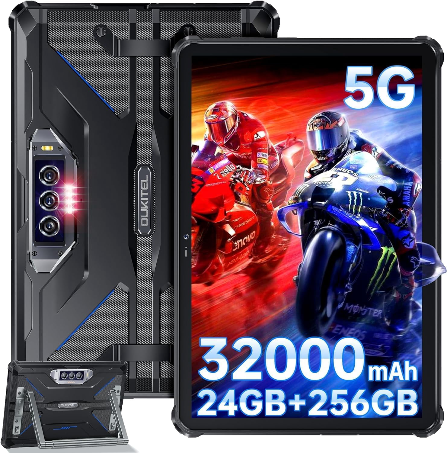 Oukitel RT7 Rugged Tablet PC – 32000 mAh Akku, 16 GB+256 GB robust ...