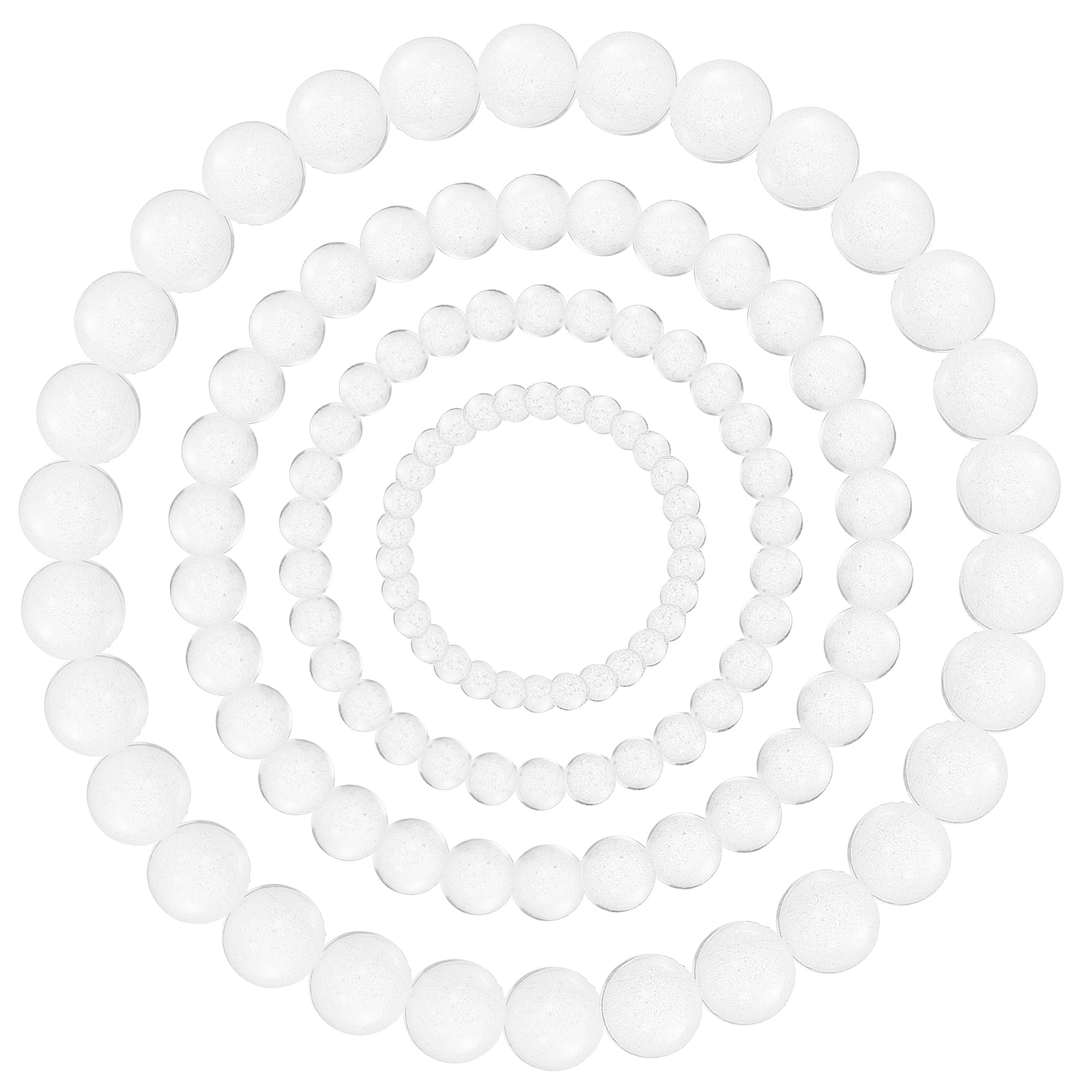 OULII 2Pcs Clear Dewdrop Droplets Stickers Waterdrop Resin Beads ...