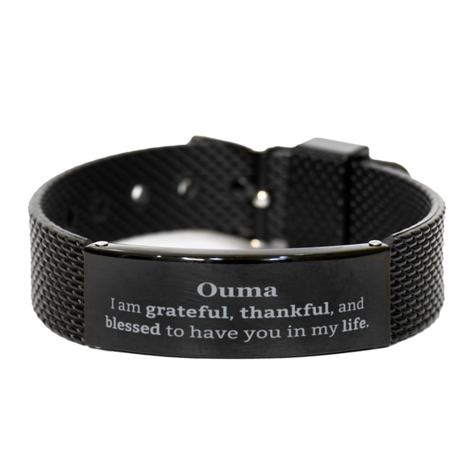 Ouma Appreciation Gifts, I am grateful, thankful, and blessed, Thank ...