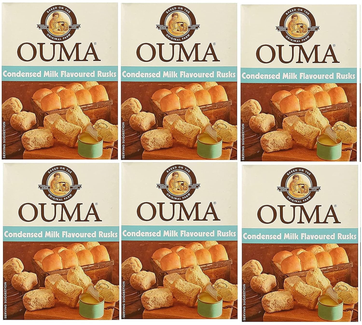 Ouma Condensed Milk Rusks (Pack of 6) - Walmart.com