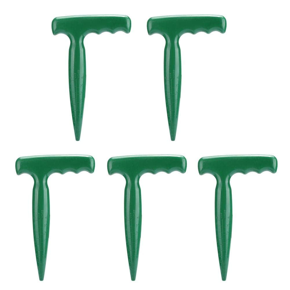 Oumefar 5Pcs Handheld Plastic Transplanting Widger Planting Tools ...