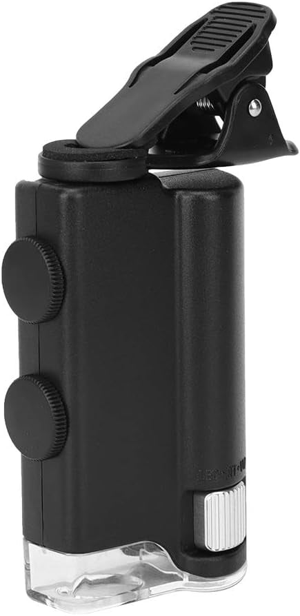 Oumefar 60-100X Magnification Camera Portable Clip Microscope Magnifier ...