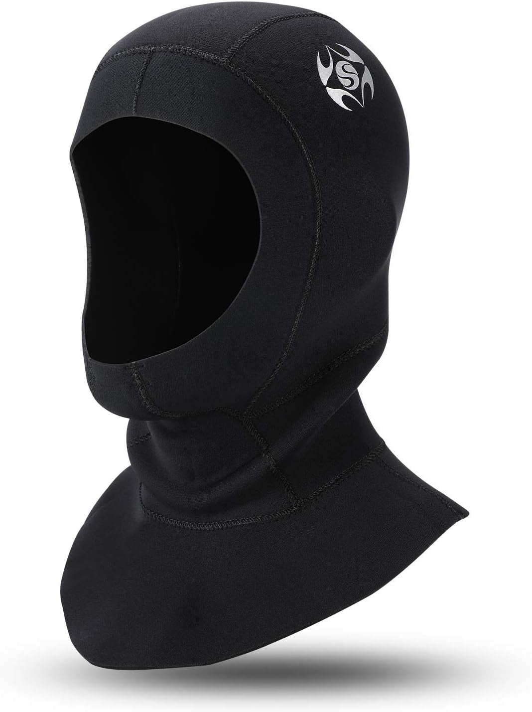 Oumers Neoprene Scuba Diving Hood 3MM Wetsuit Diving Cap, with Flow ...