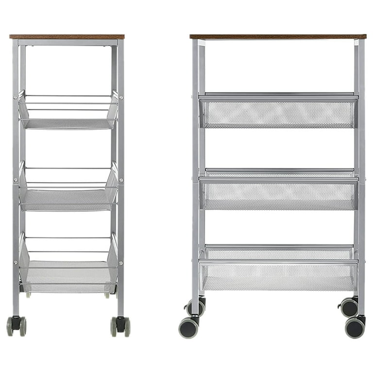 Homfa Tier Slim Slide Out Storage Tower Gap Rolling Cart, 44% OFF