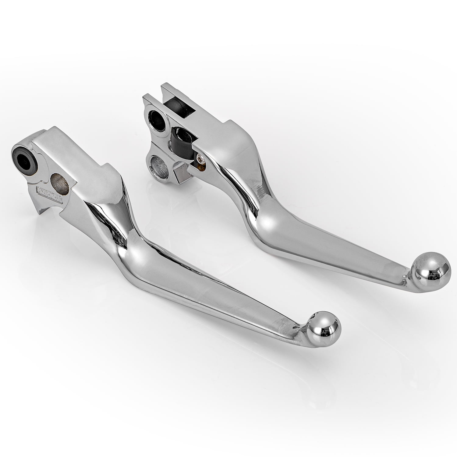 Oumurs Chrome Hand Levers Brake Clutch Lever for Harley Sportster ...