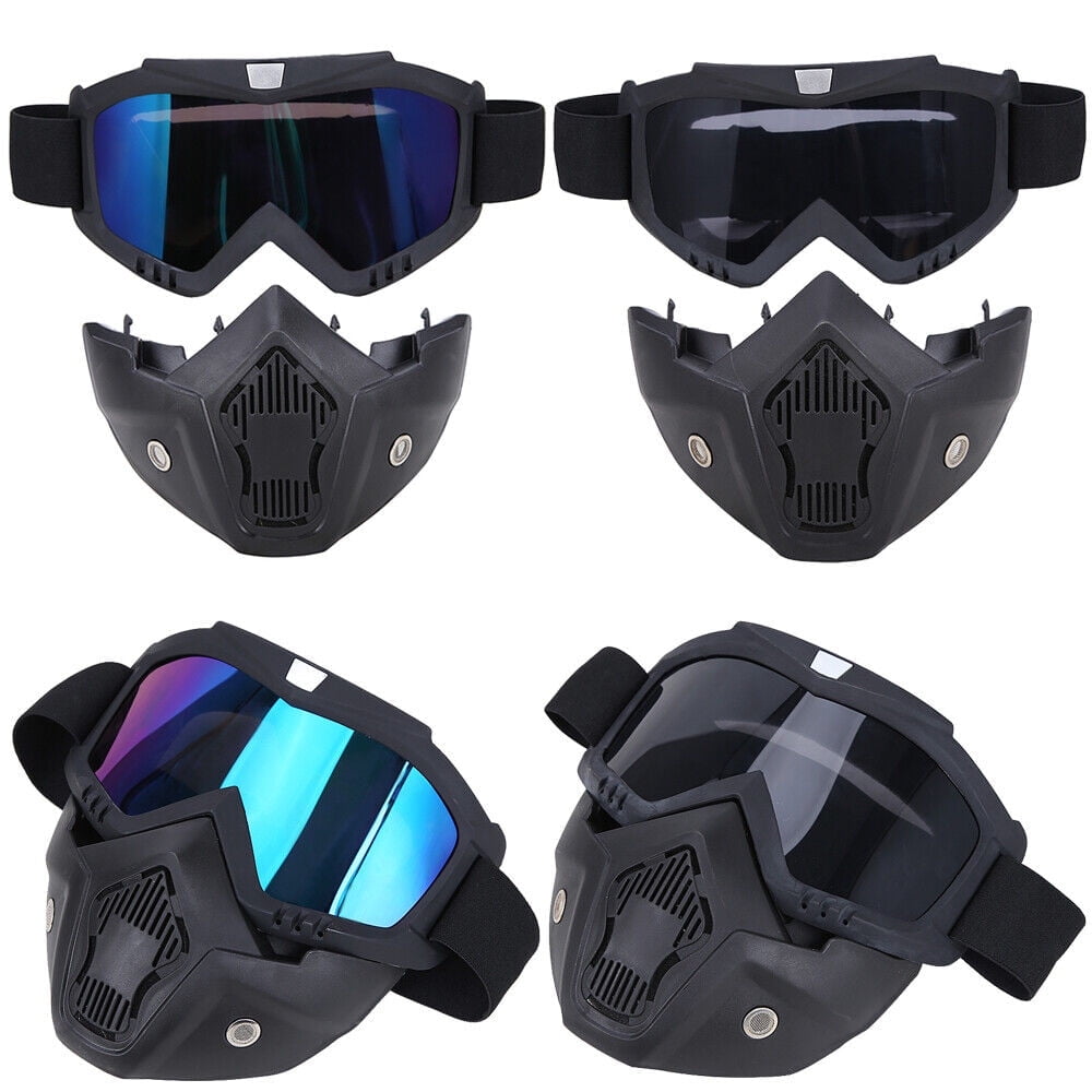 Oumurs DOT Adult Motocross Helmet Goggles ATV UTV MX BMX Dirt Bike ...