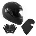 Oumurs DOT Motorcycle Helmet Full Face Motorbike Modular Flip Up Dual ...