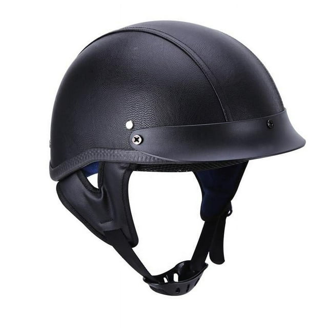 Oumurs Motorcycle Half Helmet for Harley Chopper Cruiser Scooter German ...