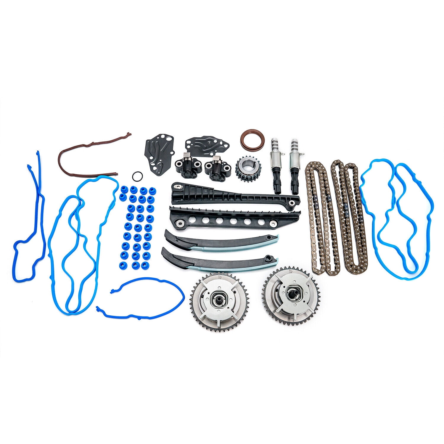Oumurs Timing Chain Kit & VVT Valves For Ford F150 F250 F350 5.4L 3V ...