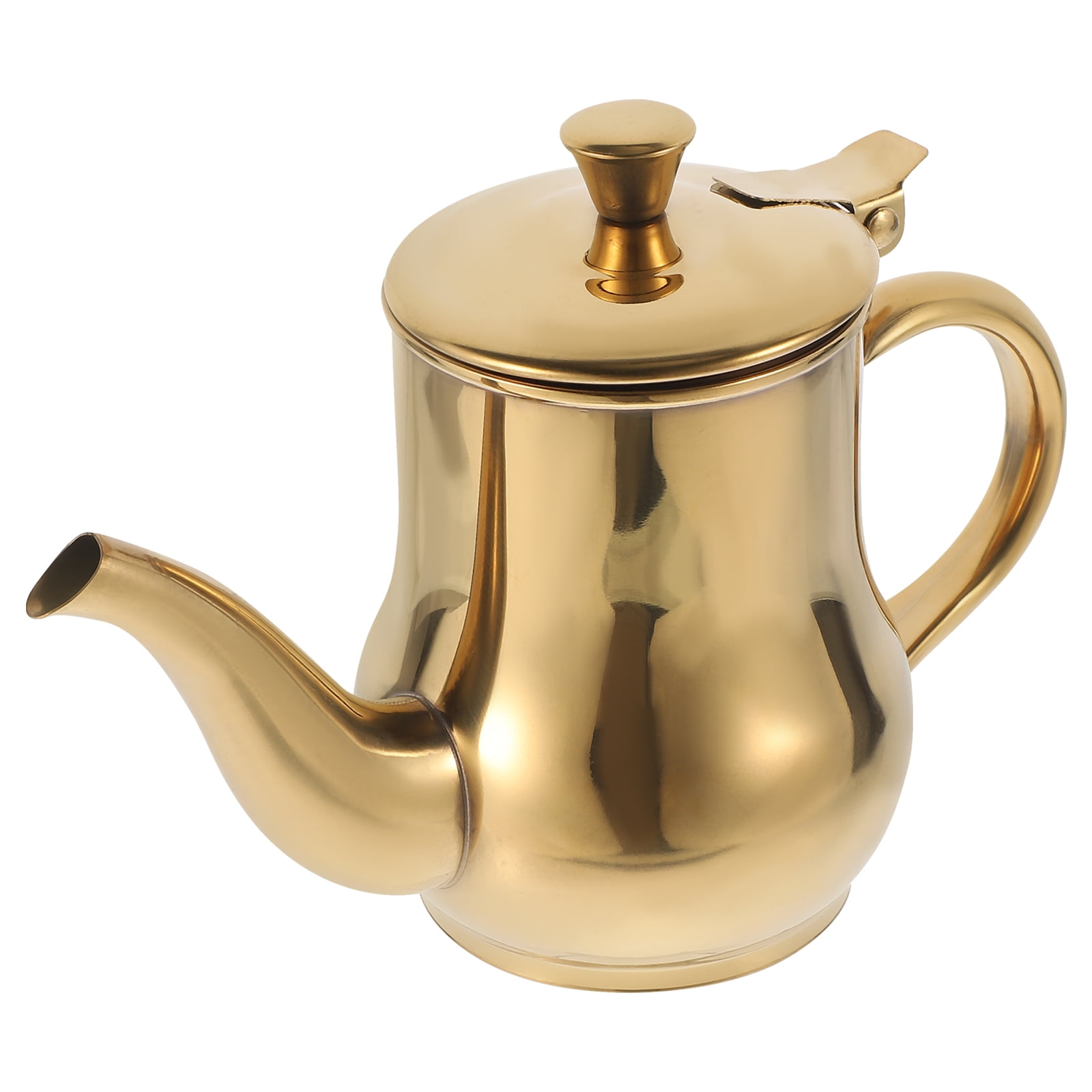 Ounce Kettle with Filter Stainless Steel Oil Kettle Olive Oil Bottle ...