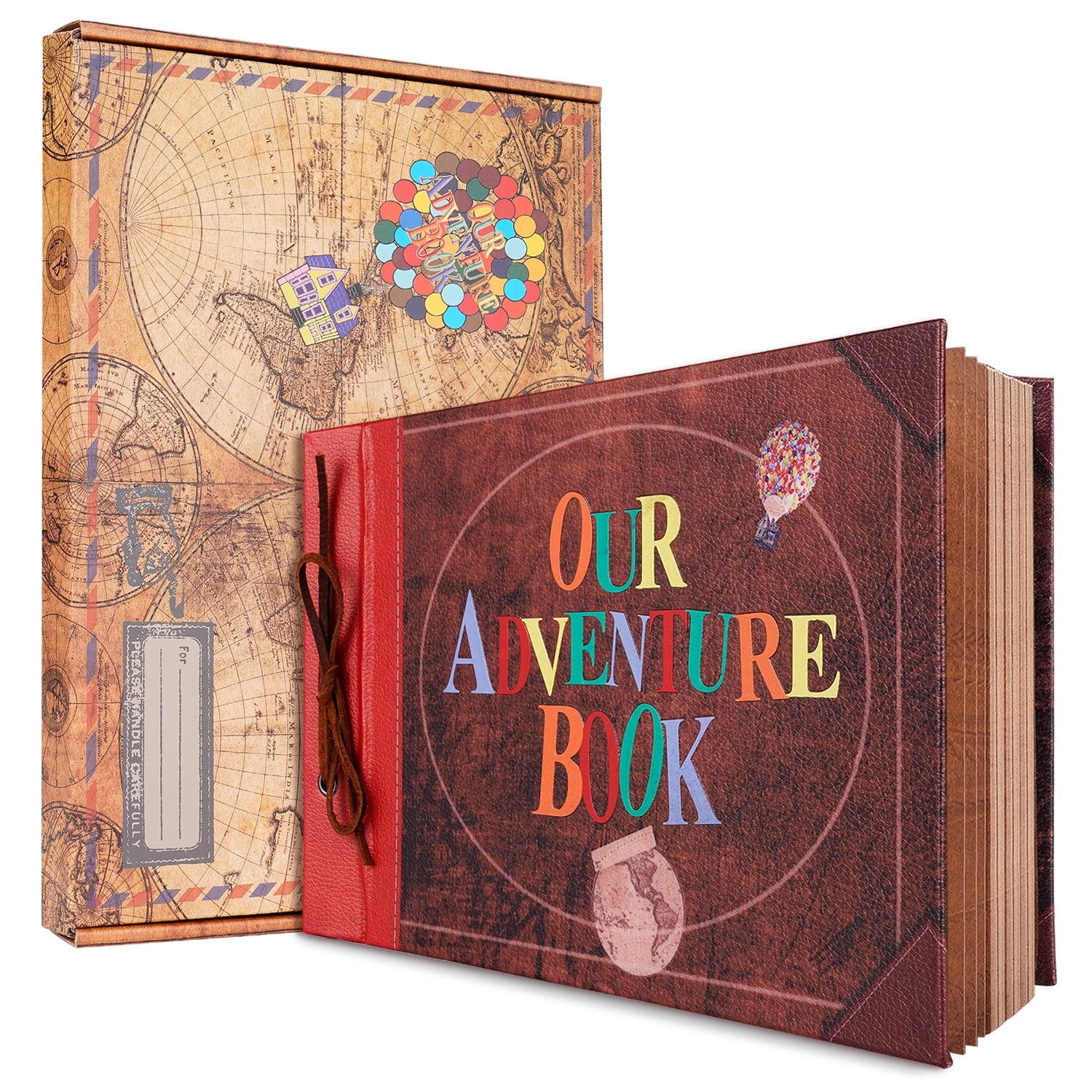 Our Adventure Book DIY Stickers Photo Album Scrapbooking Retro Kraft ...