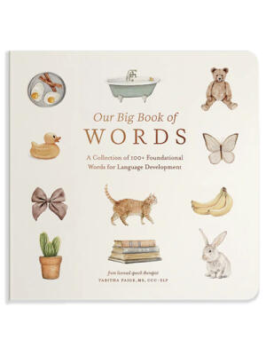 Our Big Book of First Words : A Collection of 100+ Foundational Words ...