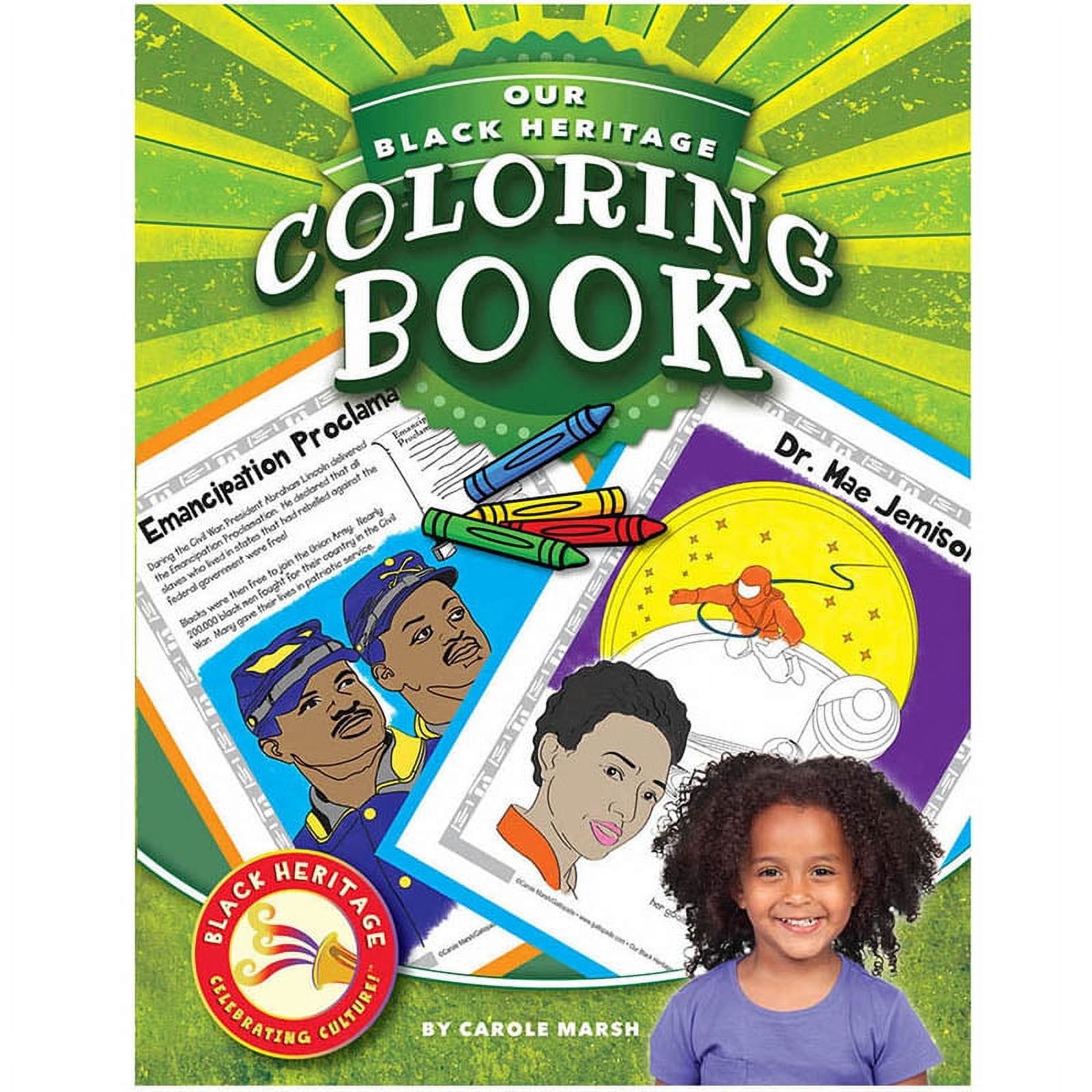 Our Black Heritage Coloring Book | Bundle of 10 Each - Walmart.com