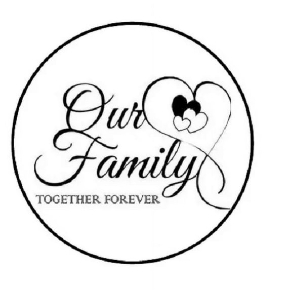 Our Family Sticker Phone Decal Water Bottle Stickers Car Decals, Laptop ...