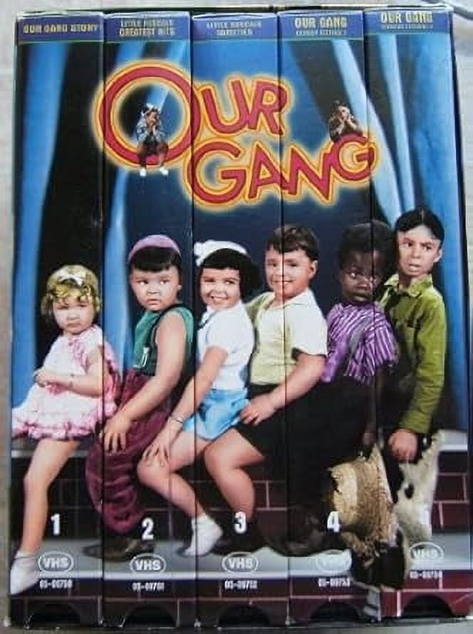 "Our Gang" Collector Series 5 Pack VHS Tapes - Walmart.com