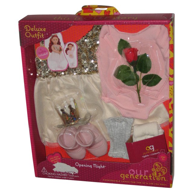 Our Generation (2020) Opening Night Ballet Deluxe Outfits for 18" Dolls ...