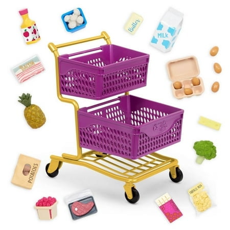 My Life Doll Shopping Cart