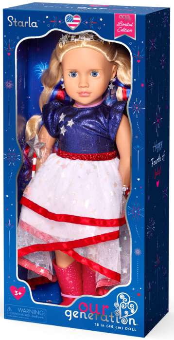 Our Generation Fourth of July 2026 Celebration Series Starla Doll ...