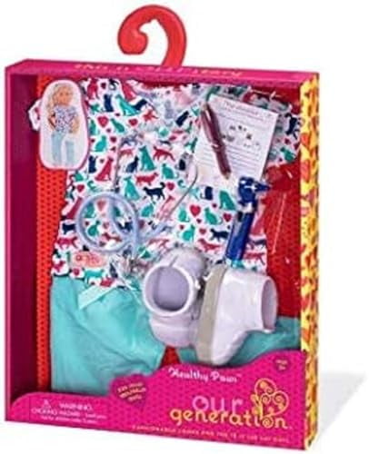 Our Generation-Healthy Paws Vet Uniform- Outfit and Accessories for 18 ...