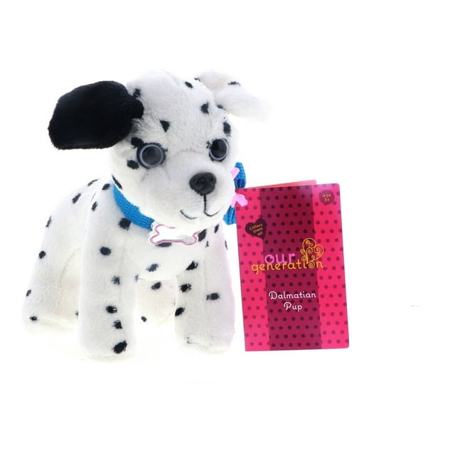 Our Generation Plush Pet Dogs for 18" Dolls - Dalmatian - Walmart.com