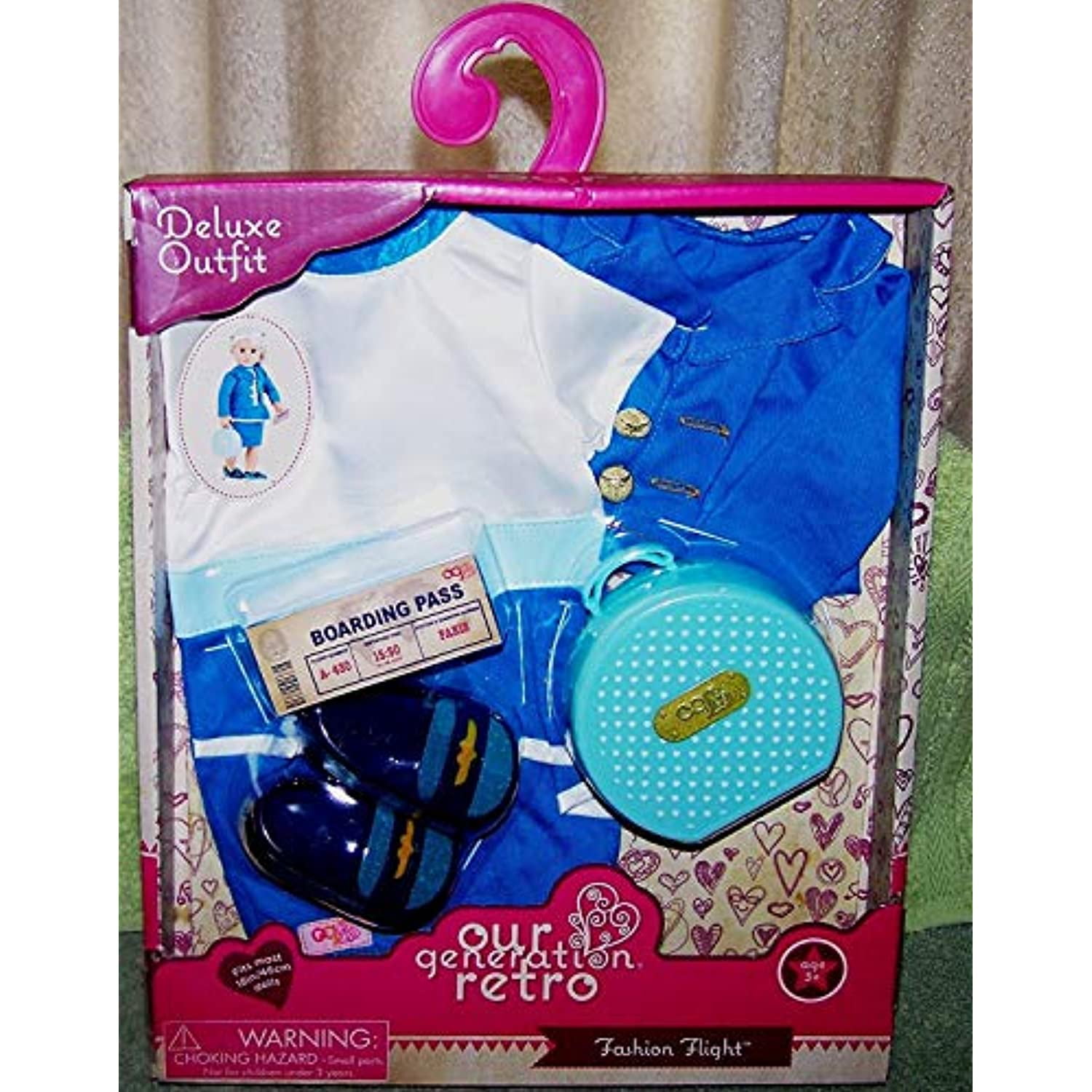 Our Generation Retro FASHION FLIGHT Deluxe Outfit New - Walmart.com