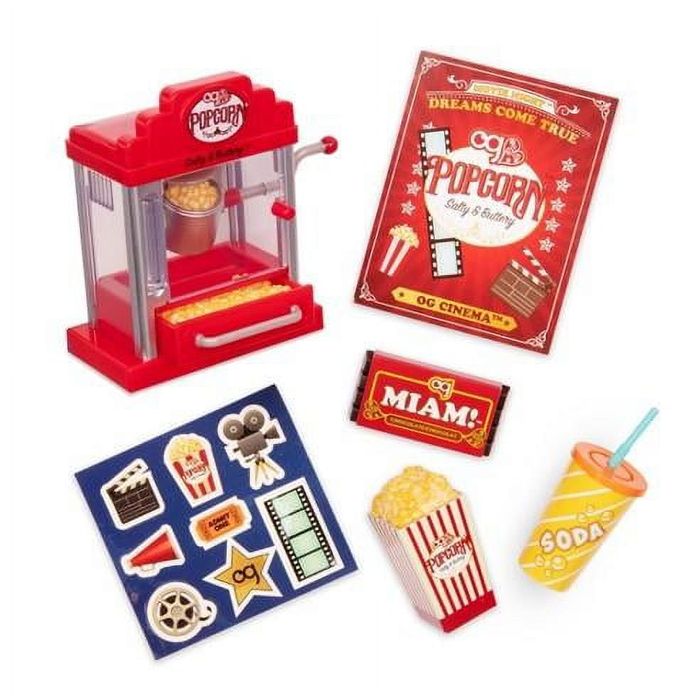Our Generation Retro Popcorn Machine, Pretend Play Diner Playset for ...