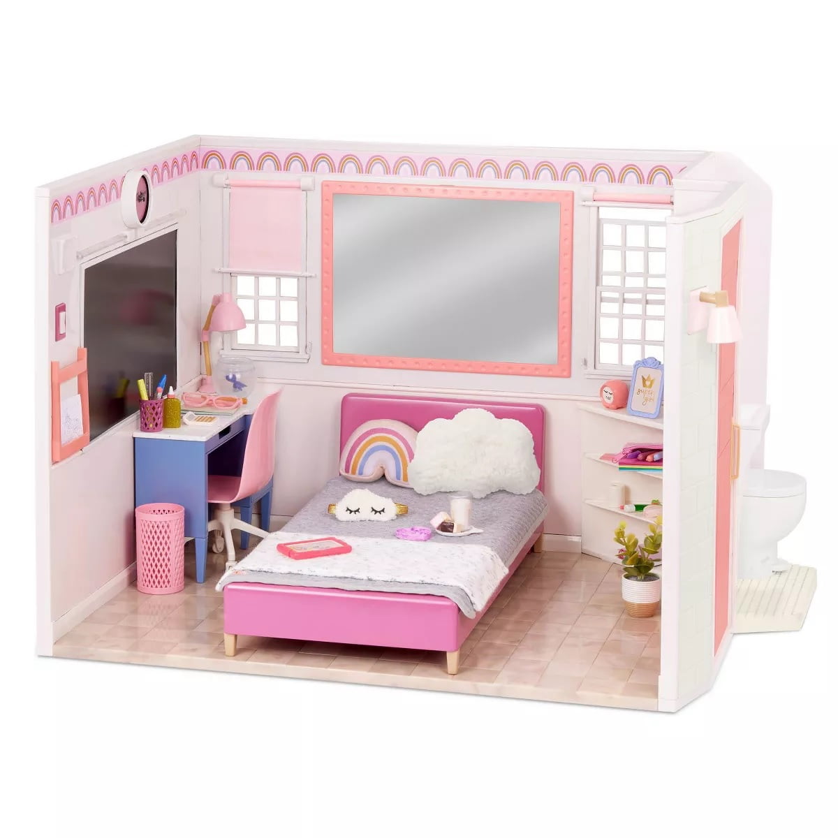 Our Generation Room to Dream Bedroom Playset & Furniture for 18" Dolls ...