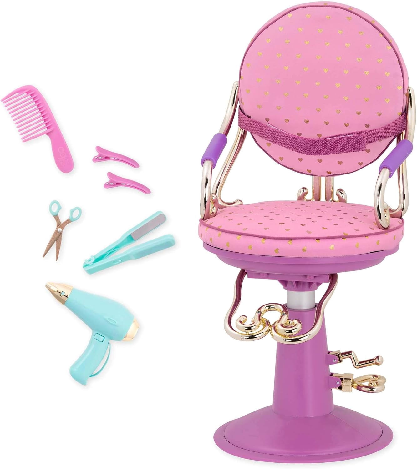 Our Generation Salon Chair Set 7 Pieces - Walmart.com