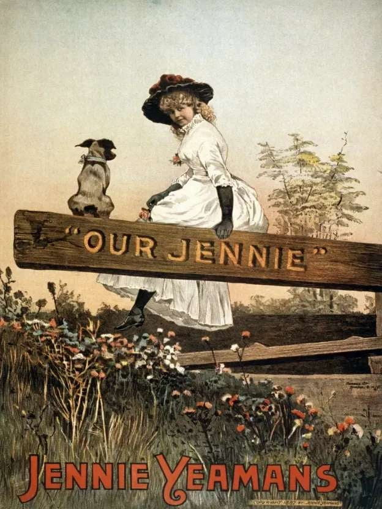 Our Jennie Decorative Poster.Creative home.Graphic Art Wall Interior ...