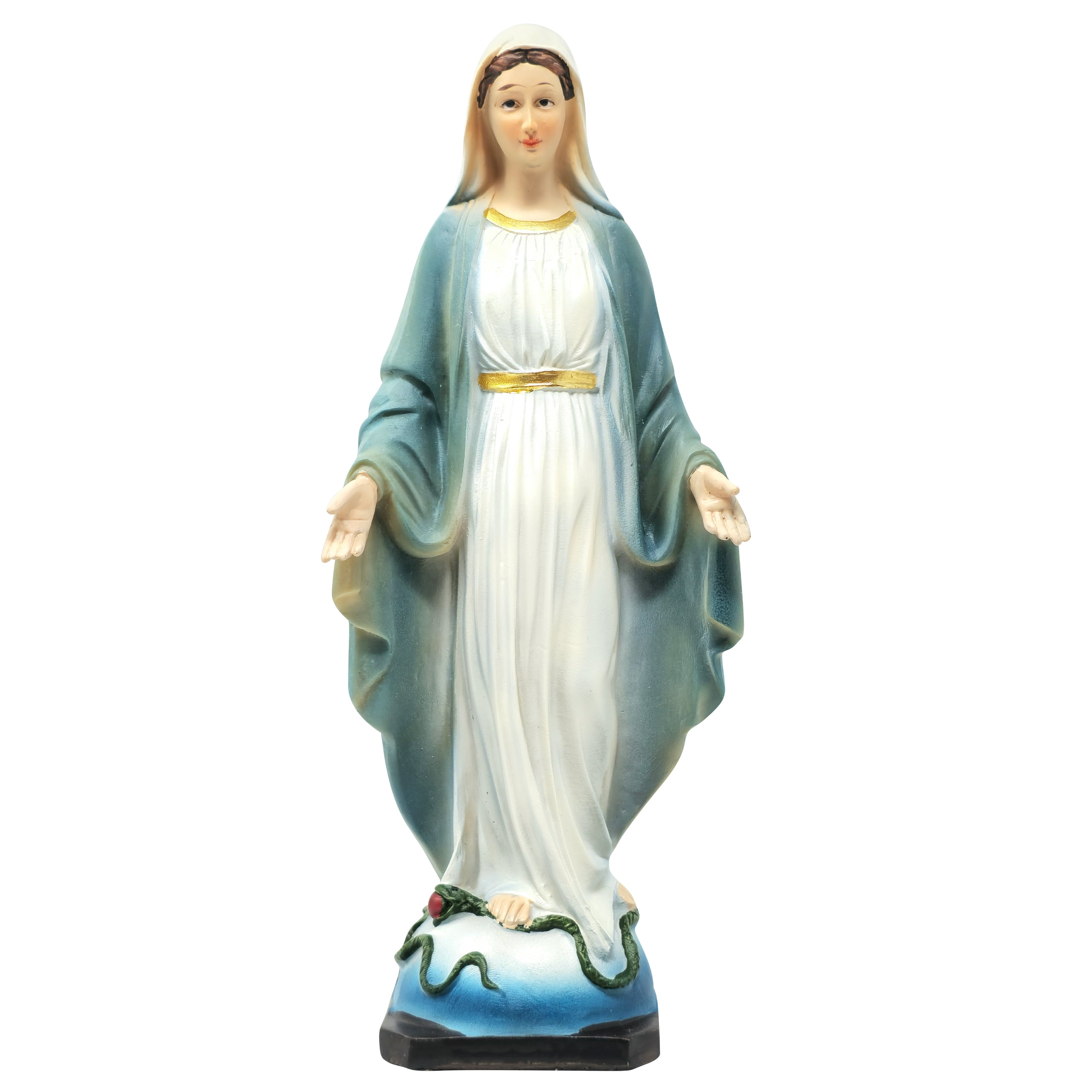 Our Lady of Grace Statue (Nuestra Señora de la Gracia) – Hand-Painted ...