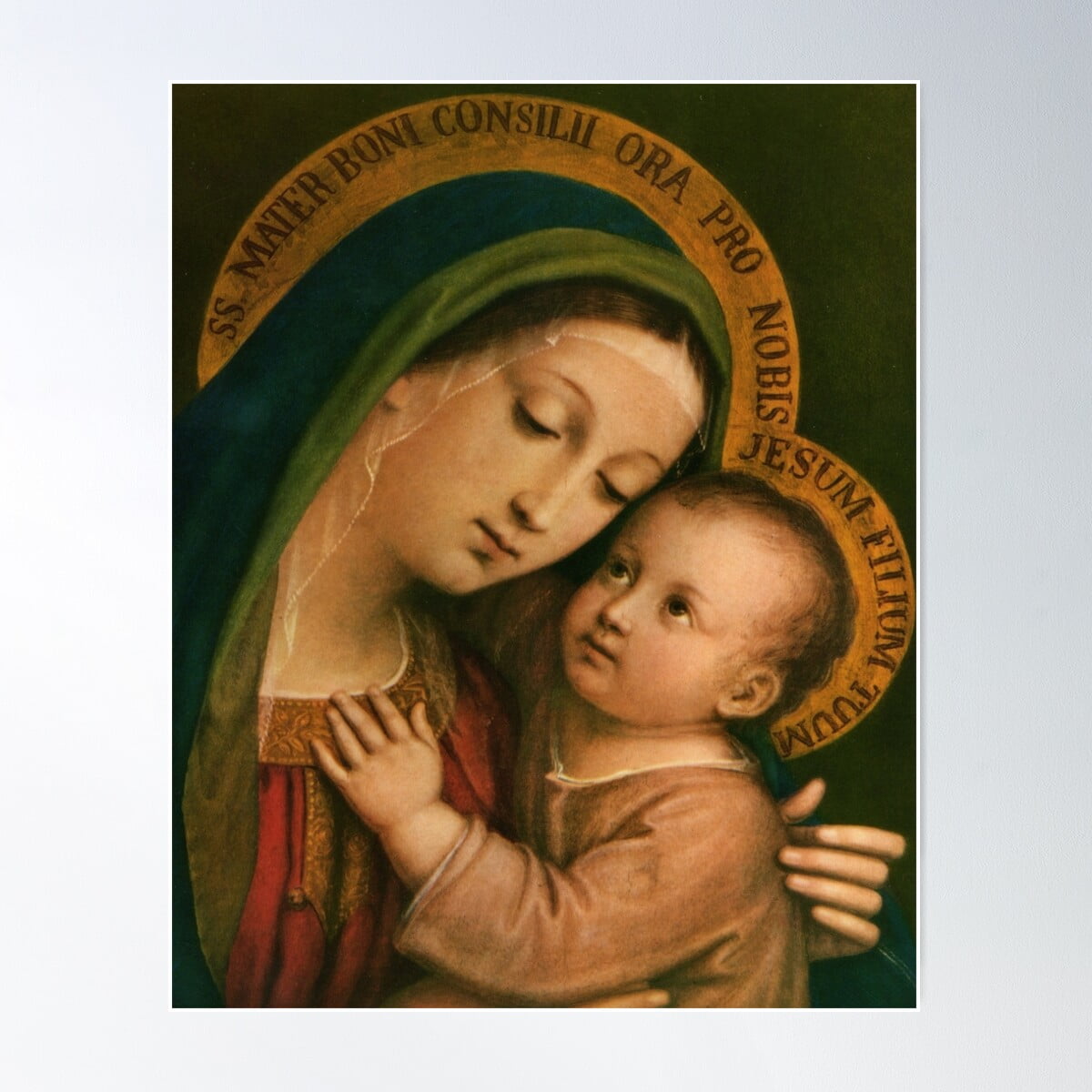 Our Lady Of Good Counsel Poster Wall Art, Modern Wall Decor For Living ...