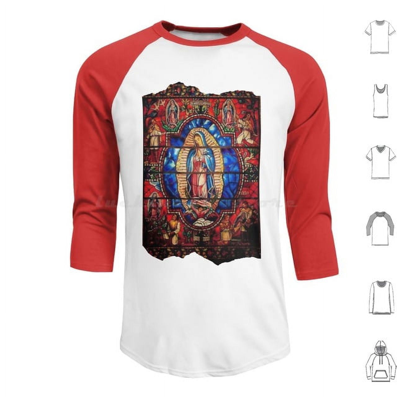 Our Lady Of Guadalupe Virgin Mary Hoodies Long Sleeve Virgin Mary ...