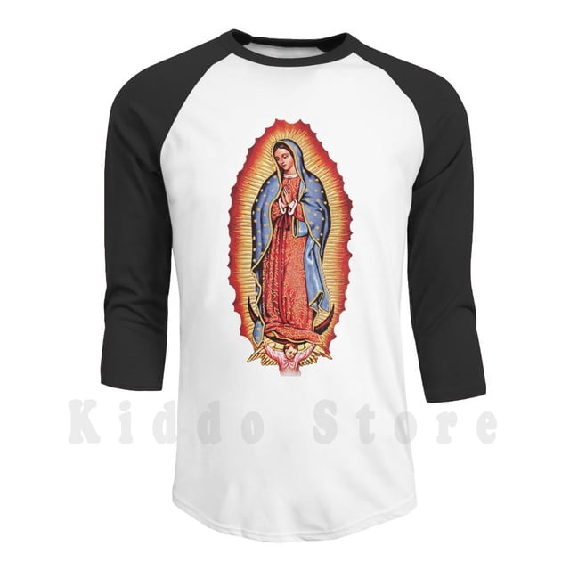 Our Lady Of Guadalupe Virgin Mary hoodies long sleeve Catholic Mary ...