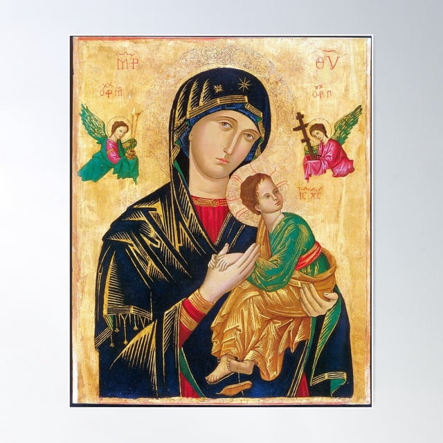Our Lady Of Perpetual Help Poster Wall Art, Modern Wall Decor For ...