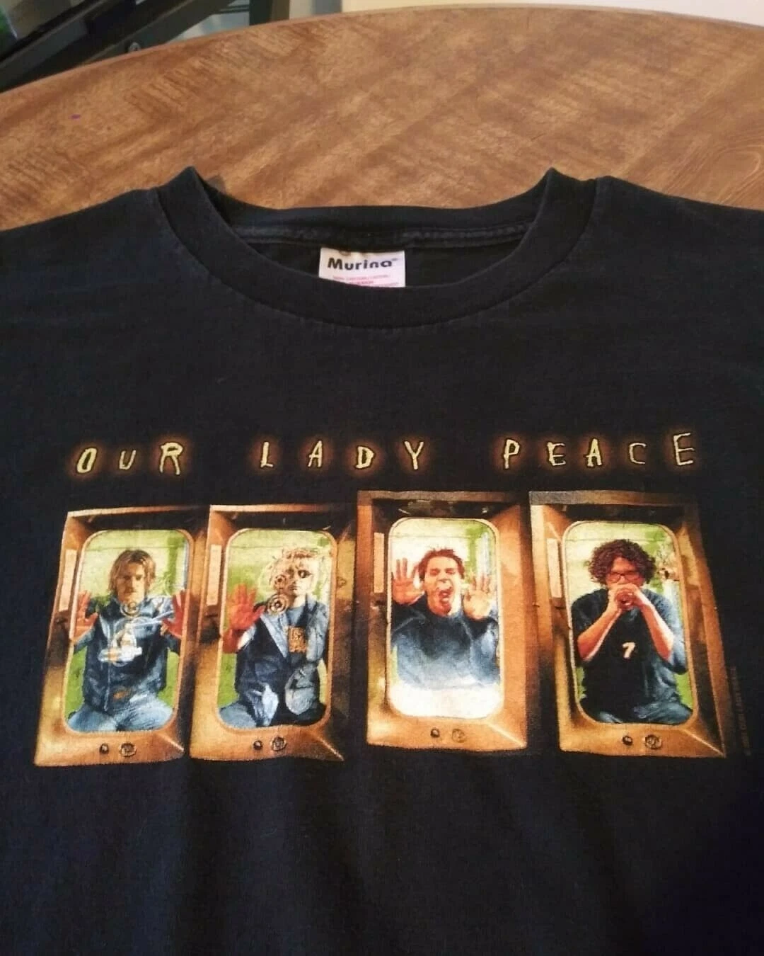 Our Lady Peace Music Band Short Sleeve Cotton Unisex Tee Shirt NE572 ...