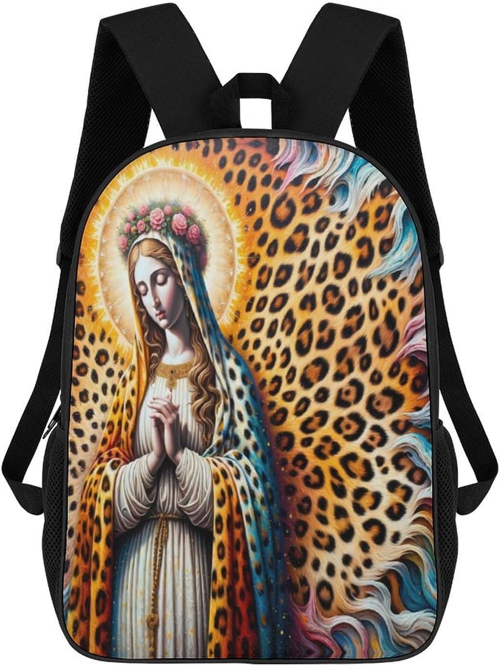 Our Lady of Guadalupe Backpack Laptop Backpack Virgin Mary Adjustable ...
