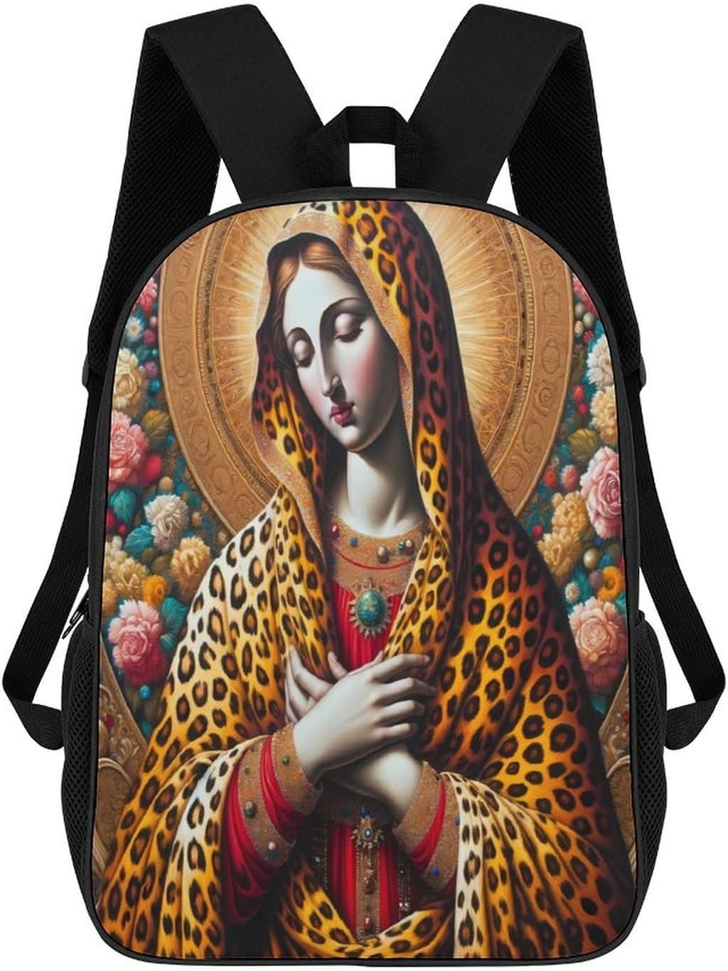 Our Lady of Guadalupe Backpack Laptop Backpack Virgin Mary Adjustable ...