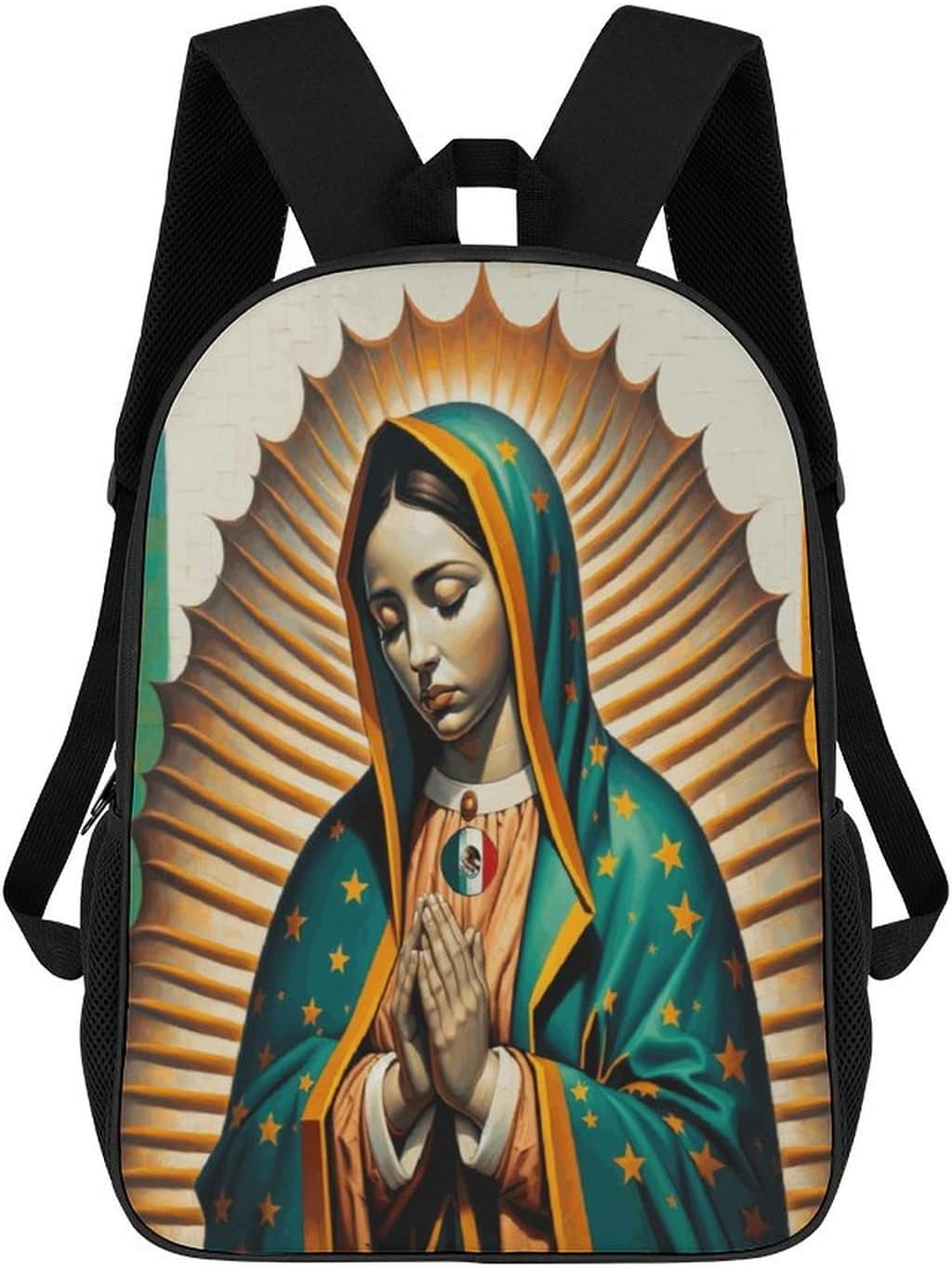Our Lady of Guadalupe Backpack Laptop Backpack Virgin Mary Adjustable ...